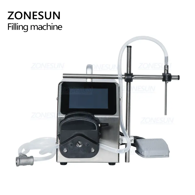 Semi-Automatic Peristaltic Pump Liquid Filling Machine