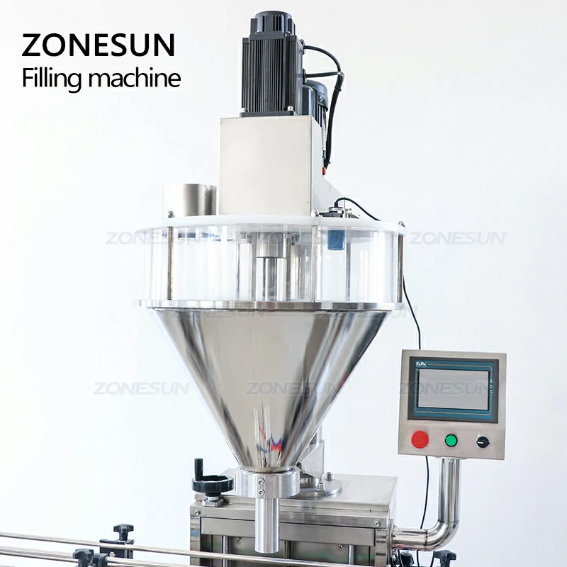 Automatic Powder Jar Filling Machine