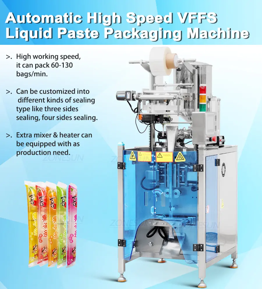 ZS-FP220 Automatic Single Lane Liquid Stick Packing Machine