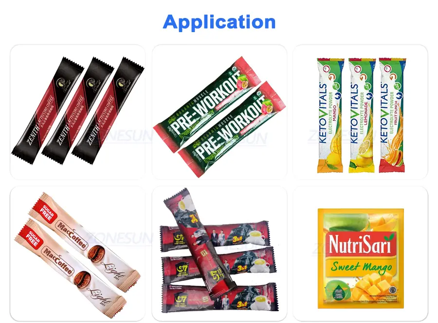 High Speed Automatic Powder Sachet Packing Machine