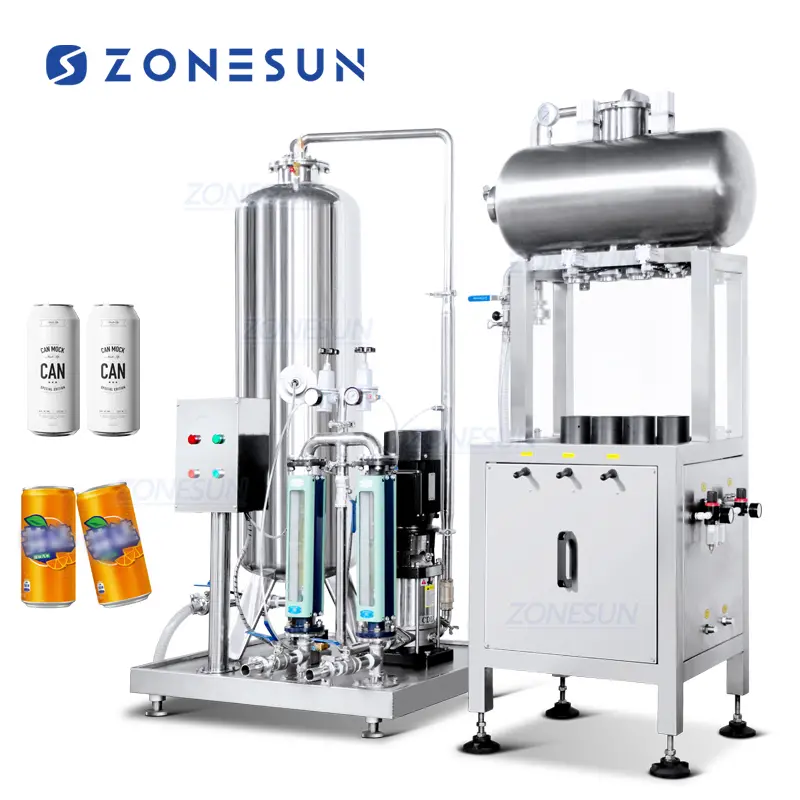 Can filling machine store