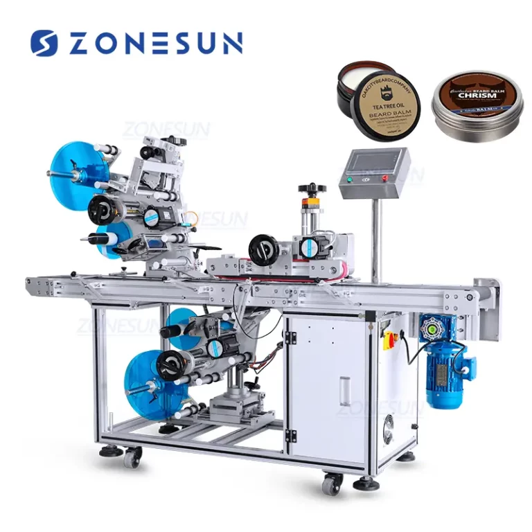 Automatic Screw Top Pill Bottle Labeling Machine