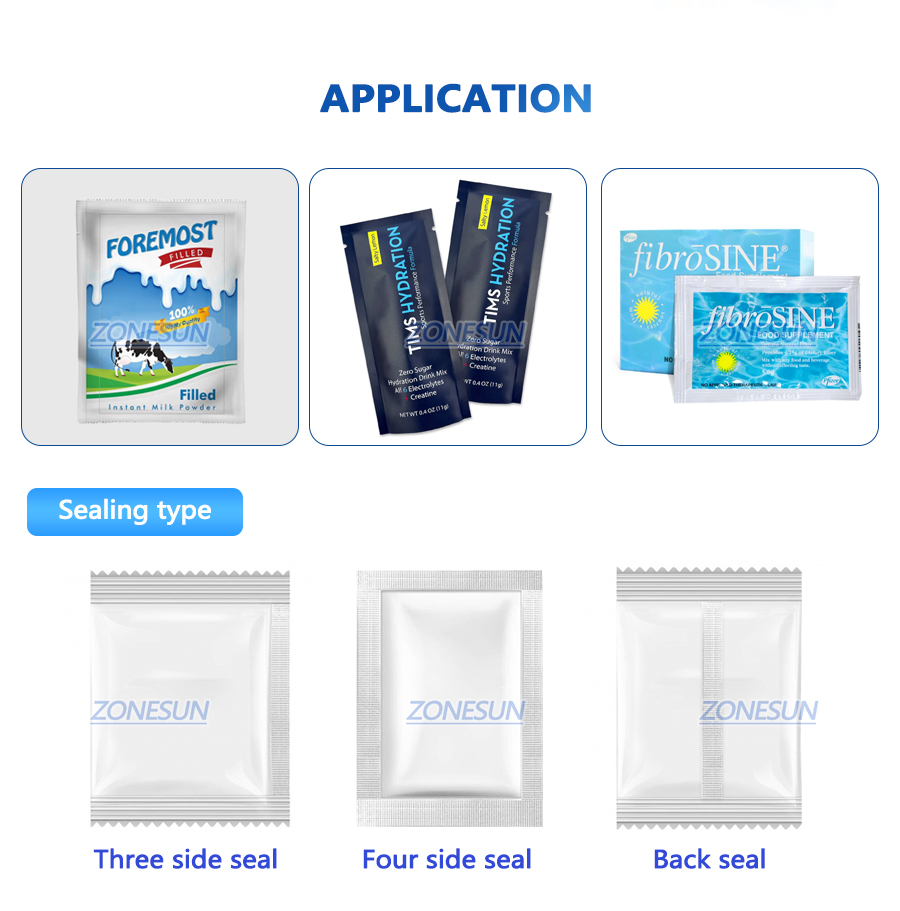 High Speed Automatic Powder Sachet Packing Machine