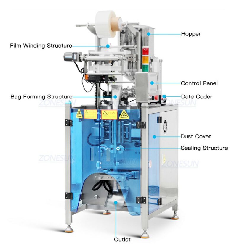 Automatic Single Lane Liquid Stick Packing Machine
