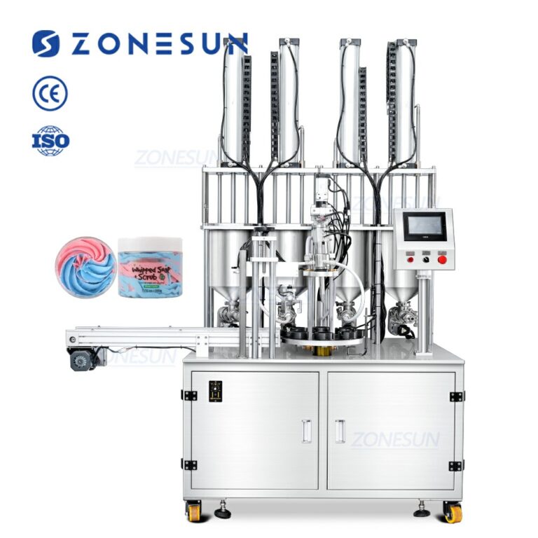 Whipped Body Butter Filling Machine - 4 Color