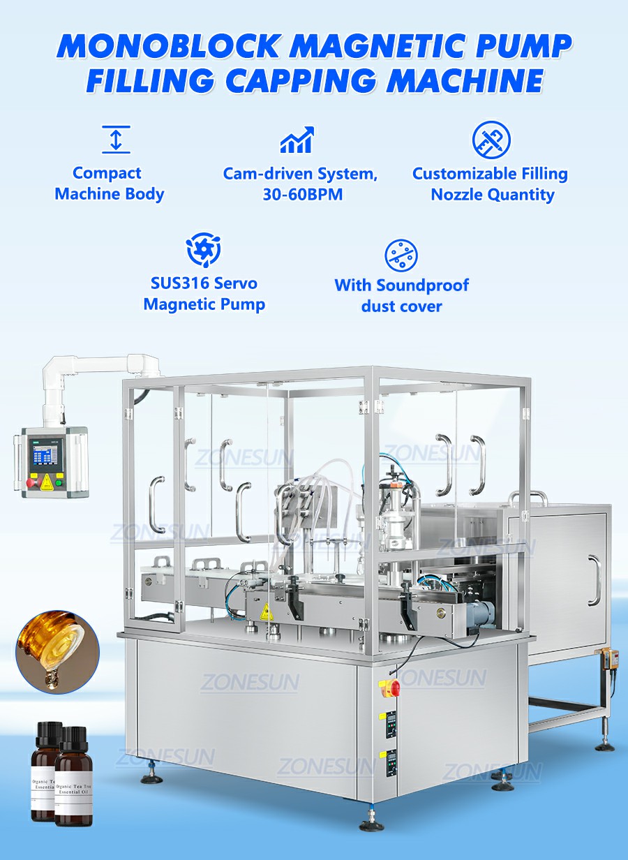 Essential Diffuser Oils Filling Capping Machine